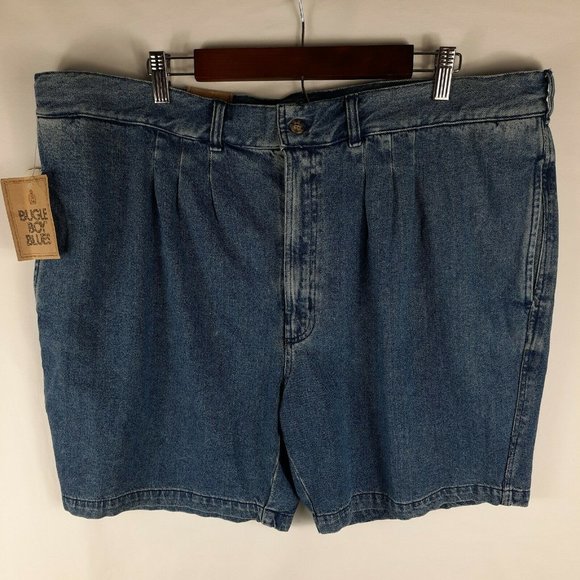 Bugle Boy | Shorts | Vintage Bugle Boy Pleated Denim Shorts Jorts Mens ...